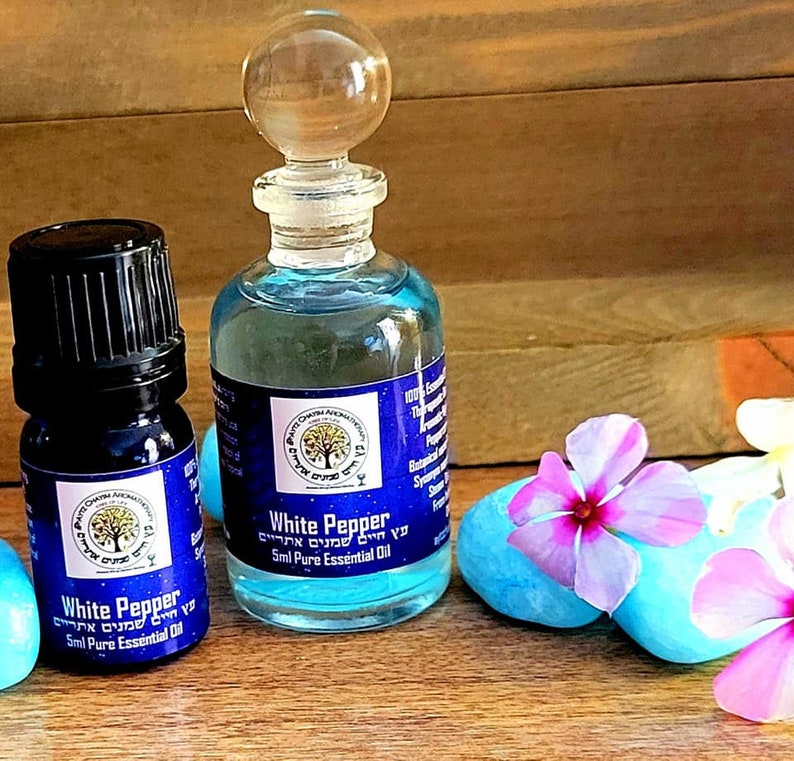 White Pepper High Quality Essential Oil 5ml - Aytz Chayim Aromatherapy