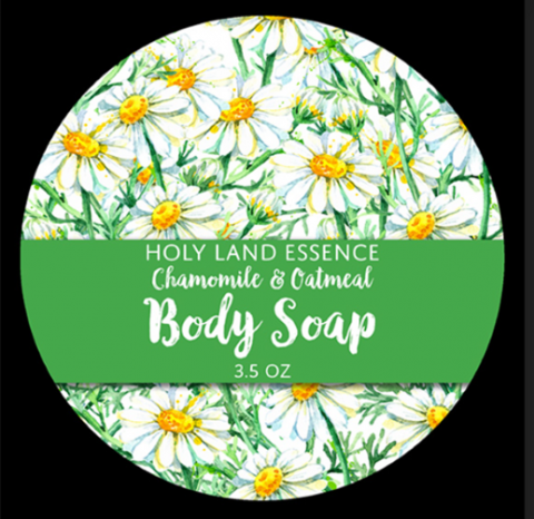 Chamomile & Oatmeal Body Soap 3.5 oz Made in Israel with Israel ...