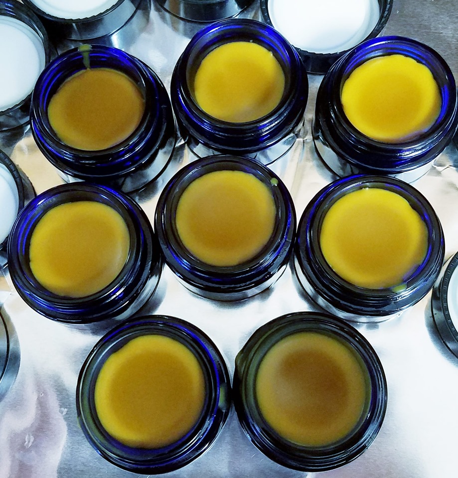 Rose “Scent to Heal You” Solid Perfume 15ml glass jar Made with a wild ...