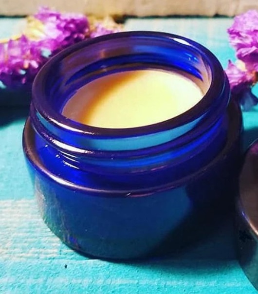 Rose “Scent to Heal You” Solid Perfume 15ml glass jar Made with a wild ...